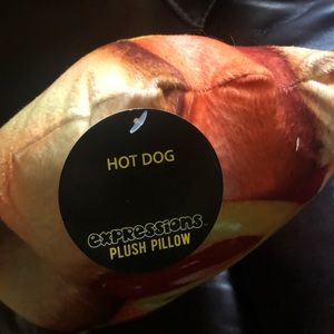 Expressions | Bedding | Expressions Hot Dog Plush Pillow Nwt | Poshmark